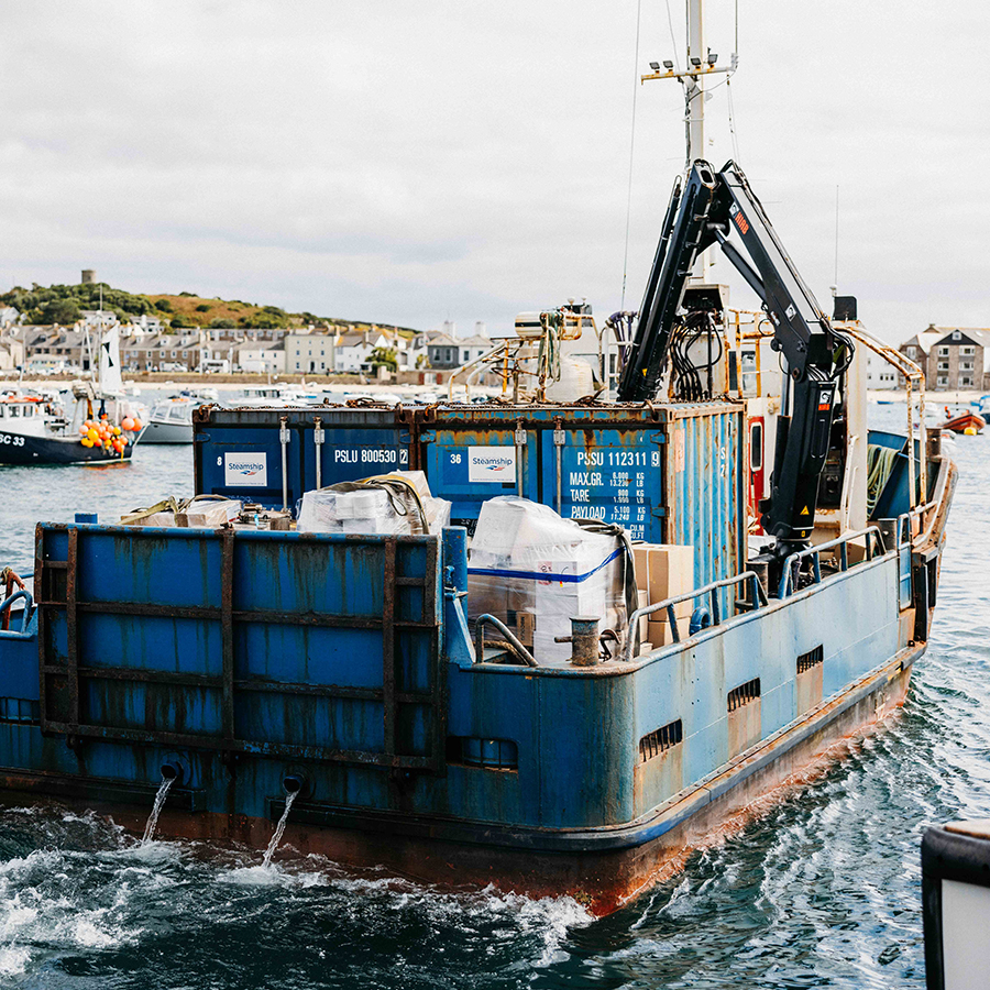 Inter-island freight - Isles of Scilly – Freight